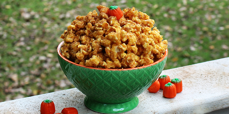 Pumpkin Pie Cheesecake Popcorn