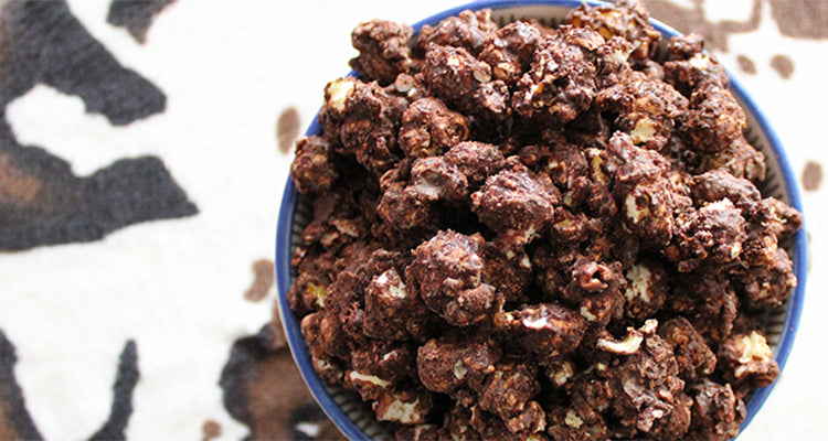 Chocolate Malt Milkshake Popcorn